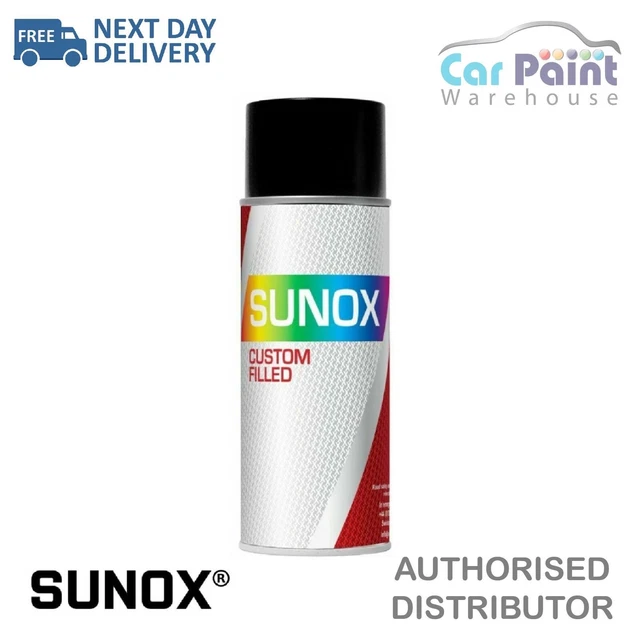 RAL CUSTOM FILLED Mixed Sunox Aerosols Paint Colours 400ml 1k Gloss ...