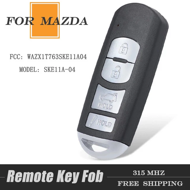 FOR MAZDA CX-9 CX-7 Keyless Remote Smart Key FOB WAZX1T763SKE11A04 ...