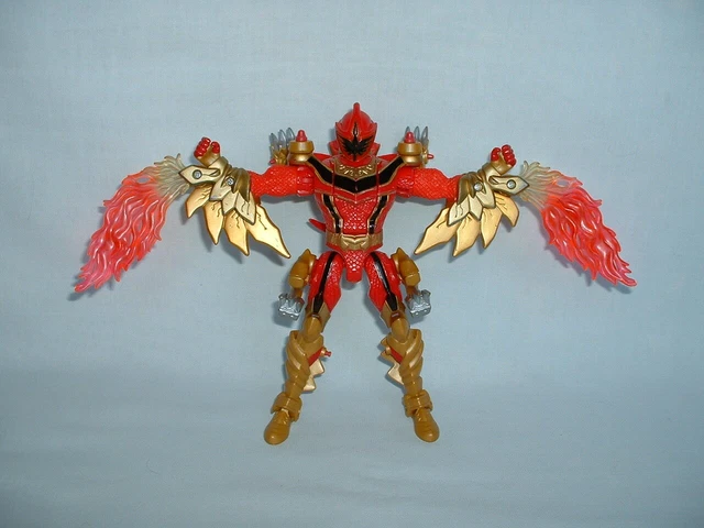 POWER RANGERS MYSTIC FORCE RED FURY DRAGON TRANSFORMING Action Figure ...