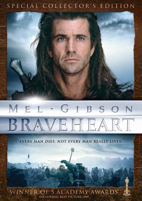 BRAVEHEART (DVD) MEL Gibson Sophie Marceau Angus MacFadyen (US IMPORT ...