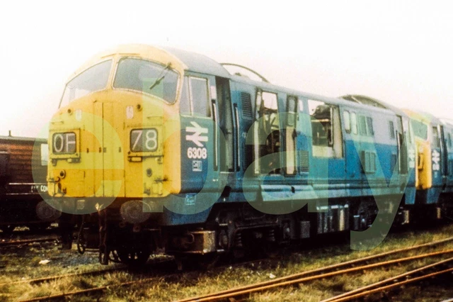 UK DIESEL TRAIN Railway Photograph Of Class 22 D6308. Rm22-02 £1.70 ...