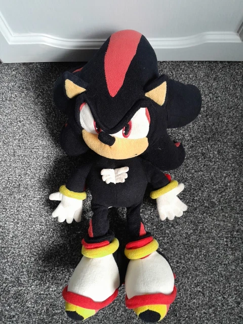 SHADOW THE HEDGEHOG from Sonic The Hedgehog Plush Toy Sega Prize Europe ...