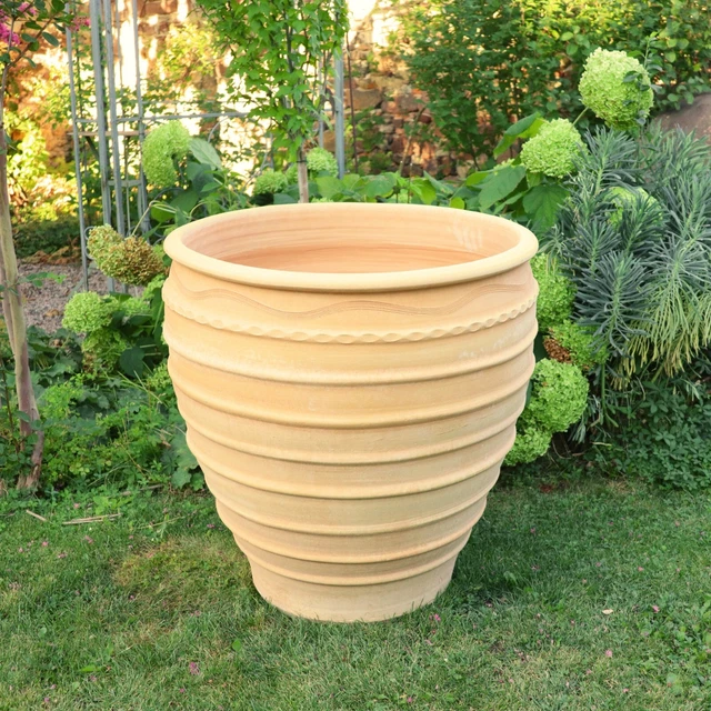 Wunderschöne Terracotta Pflanzkübel Xxl Frostfest Ebenbild