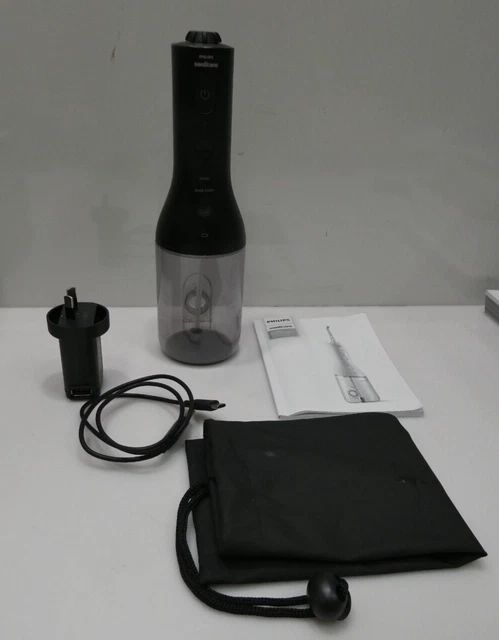 PHILIPS SONICARE CORDLESS Power Flosser 3000 Oral Irrigator with Quad ...