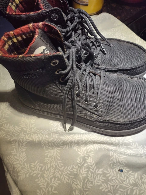 LEMS BOULDER CO. Canvas Ankle Boots . There Are 2 Sizes. Men 6.5. Woman ...