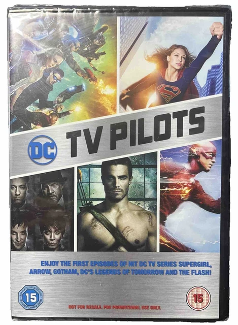 DC TV PILOTS DVD HMV Exclusive The Flash Arrow Gotham Supergirl ...