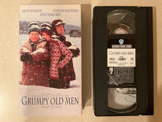 GRUMPY OLD MEN (VHS, 1994) Jack Lemmon, Walter Matthau, Ann-Margret £3.66 - PicClick UK