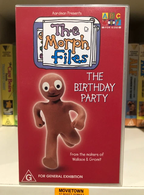 THE MORPH FILES - The Birthday Party - Abc For Kids - Vhs $49.95 ...