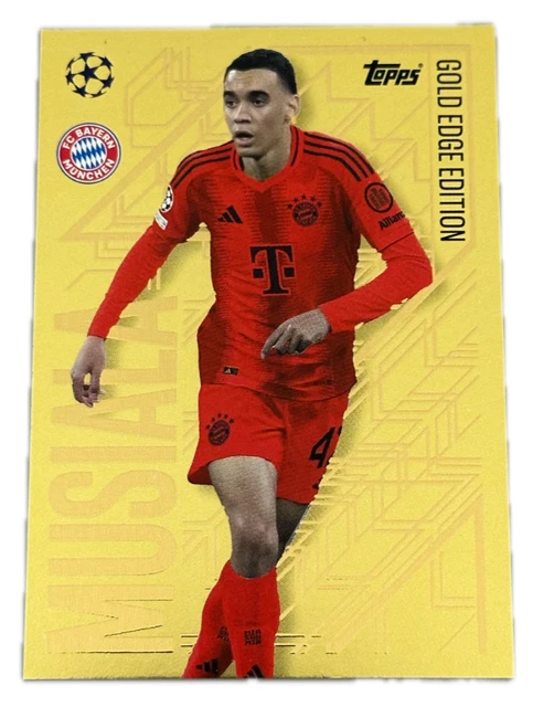 TOPPS MATCH ATTAX 2024/25 - Jamal Musiala Gold Edge Edition GE 5 EUR 22,73 - PicClick FR