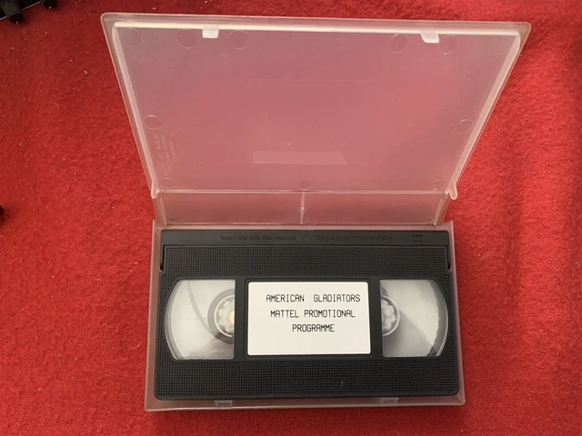 AMERICAN GLADIATORS ULTRA Rare Mattel Promo Vintage Vhs Video Tested ...