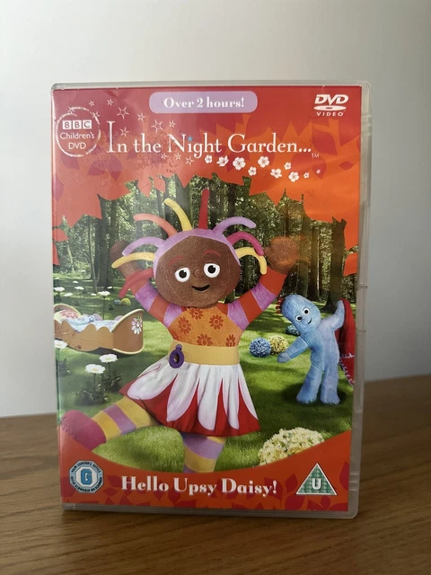 IN THE NIGHT Garden Hello Upsy Daisy! DVD (2014) Iggle Piggle CBeebies ...