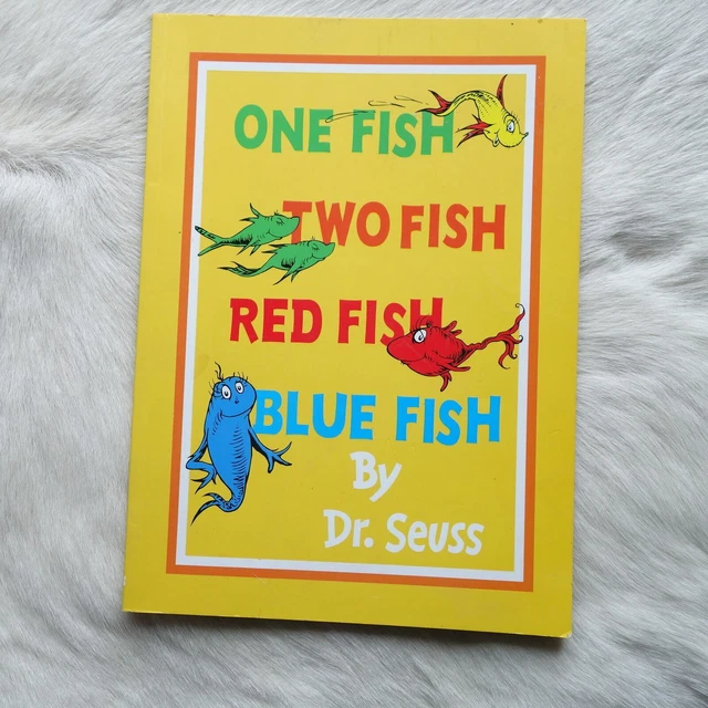 DR. SEUSS ONE FISH TWO FISH RED FISH BLUE FISH DR Seuss Book £13.80 ...