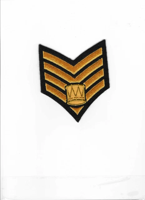 CANADIAN ARMED FORCES Rank patch, Major drum/Tambour majeur $6.99 ...