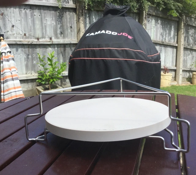 40CM KAMADO CERAMIC heat deflector plate and Support 16 inches Green ...