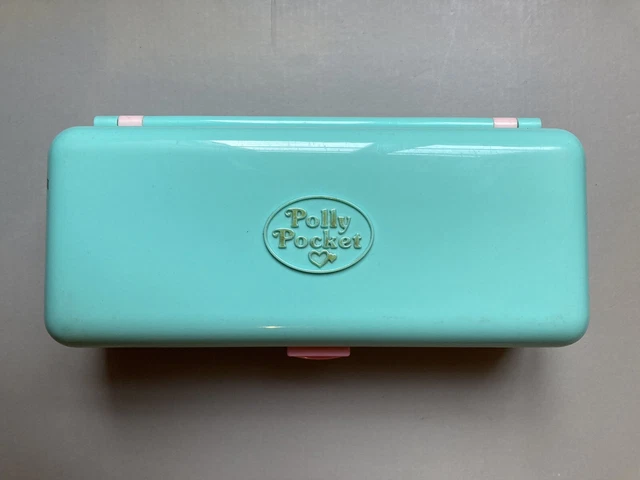 POLLY POCKET HIGH Street Money Box Playset Portagioie 1989 Bluebird ...