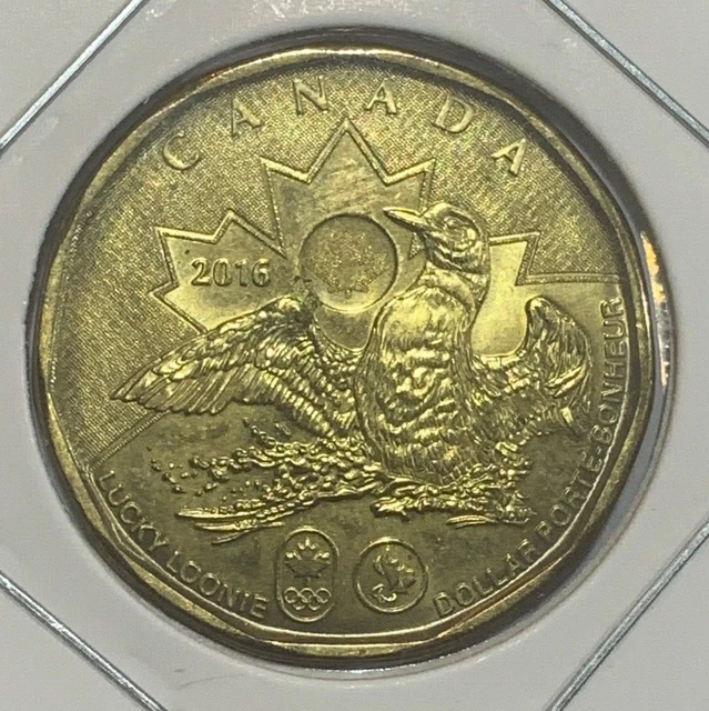 2016 CANADA 1 Dollar - Loonie Lucky Loonie 2016 Coin EUR 3,02 - PicClick FR