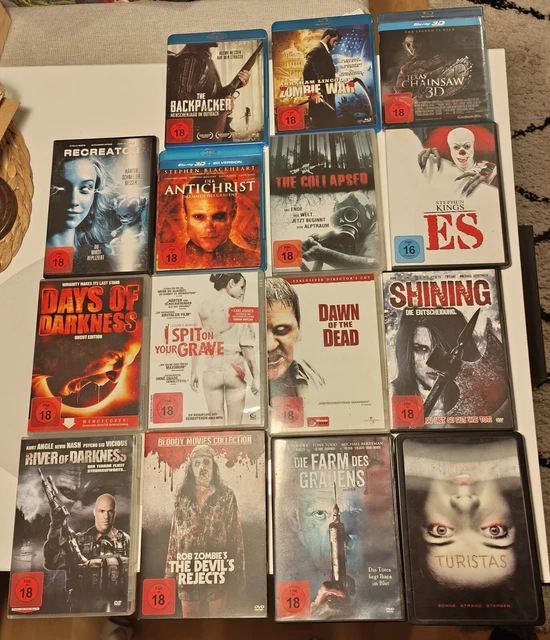 DVD VIDEO, BLU Ray Disk, Horror-Filme, 15st EUR 25,00 - PicClick DE
