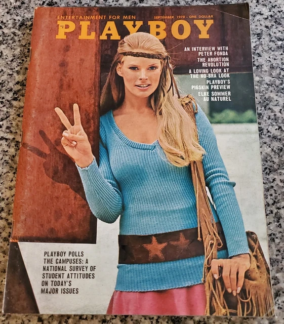 PLAYBOY MAGAZINE SEPTEMBER 1970 Playmate Debbie Ellison Birthday ...
