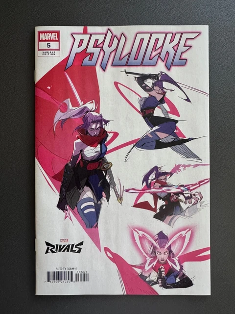 PSYLOCKE #5 NETEASE Games Marvel Rivals Variant Marvel Comics 2025 £3. ...