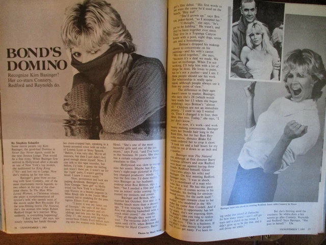 NR. 1983 MAG (KIM BASINGER/JENNIFER JASON LEIGH/GENE BARRY/BOY GEORGE ...