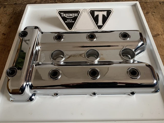 TRIUMPH THUNDERBIRD 900 Chrome Cam Cover T1260851 Hinckley £295.00 ...