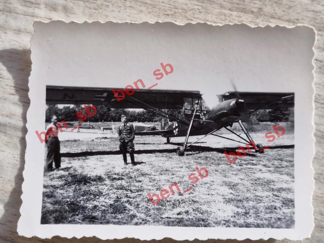 ORIGINAL FOTO LUFTWAFFE Fieseler Storch Fi-156 ww2 2wk EUR 3,50 ...