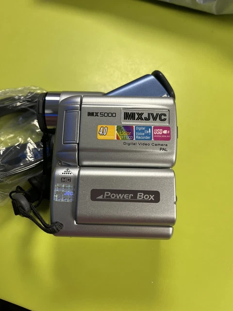 VIDEOCÁMARA CON CÁMARA digital JVC MX 7000 4,1 mega píxeles + estuche ...