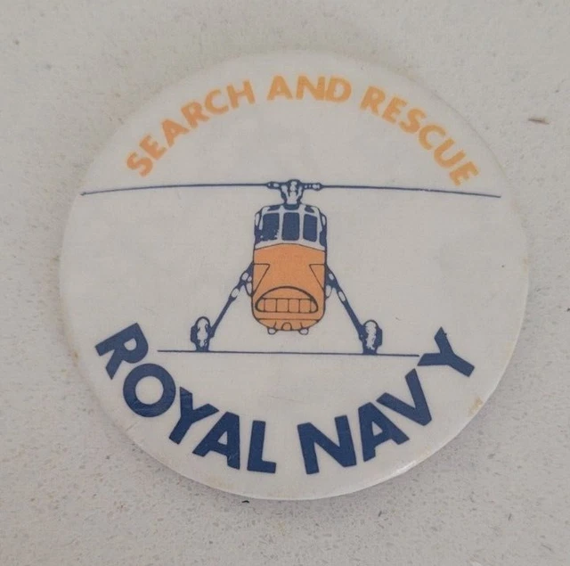 VINTAGE ROYAL NAVY Search And Rescue Badge £1.76 - PicClick UK