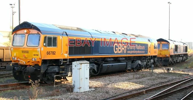PHOTO CLASS 66 Gbrf 66782 In Charity Railtours Livery And 66756 At ...