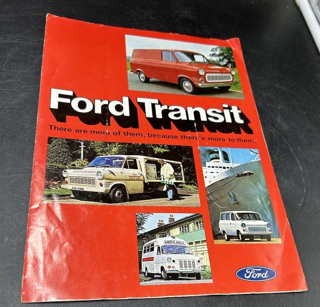 FORD TRANSIT (Mk1) BROCHURE/LEAFLET £17.95 - PicClick UK