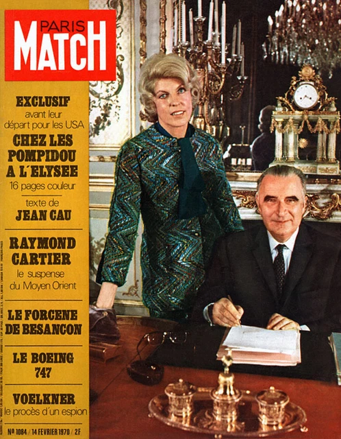 PARIS MATCH N°1084 - Johnny Hallyday, Brigitte Bardot, Sharon Tate, Sylvi Vartan EUR 19,00 ...