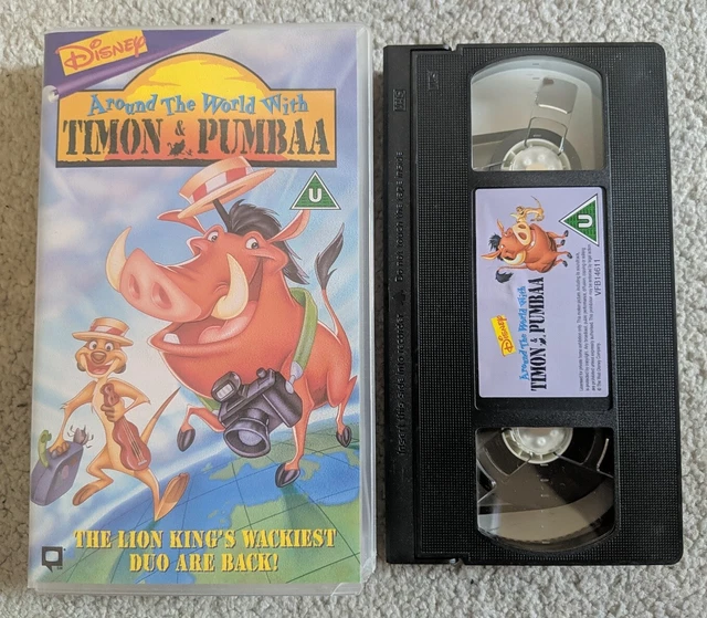 TIMON AND PUMBAA: Around The World VHS Video Disney EUR 6,98 - PicClick IT