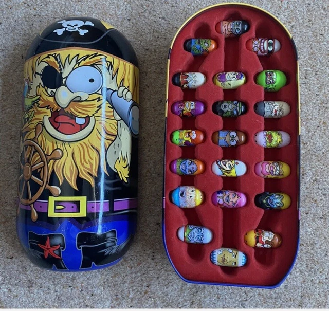 MIGHTY BEANZ CAPTAIN Bean Collectors Storage Tin Holder Bundle 2010 £26 ...