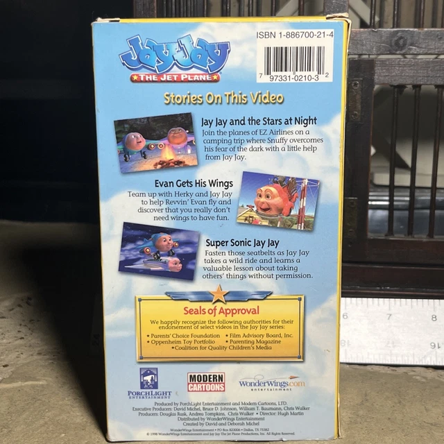 JAY JAY THE Jet Plane Super Sonic VHS Tape HTF Volume 1 EUR 20,85 ...