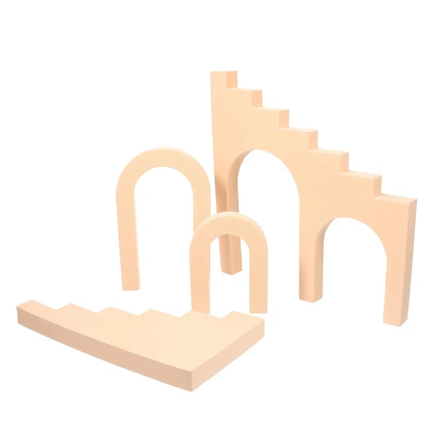 4 PCS PHOTO Blocks Shoot Props Geometry Photography Propcube for ...