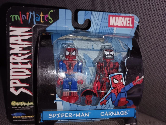 MINIMATES 2 PACK - Spider-Man - Spiderman & Carnage - Marvel EUR 11,90 ...