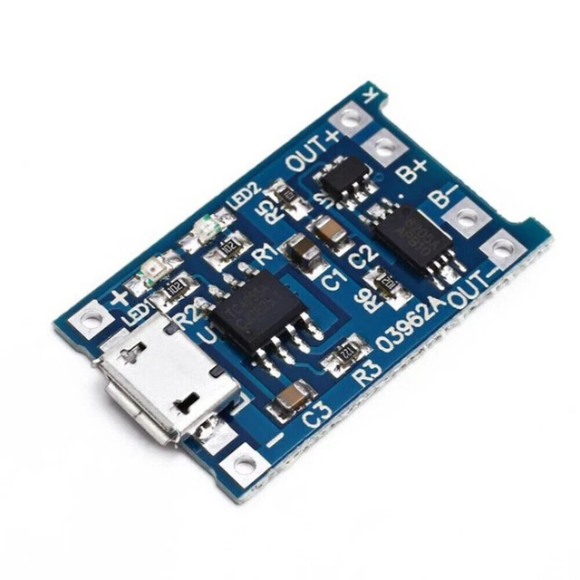 MINI INGRESSO USB 5 pz micro modulo caricabatterie al litio scheda di ...
