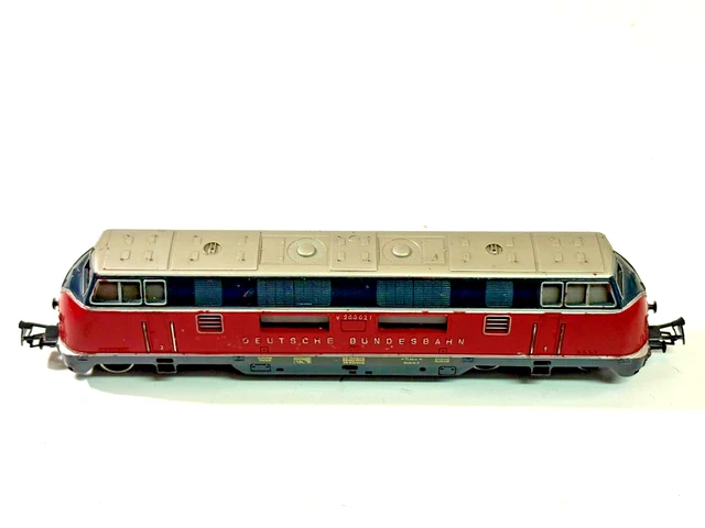 MÄRKLIN H0 DIESELLOKOMOTIVE V 200 DB rot analog 3021 Bastler EUR 1,00 - PicClick DE