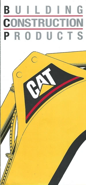 EQUIPMENT BROCHURE - Caterpillar - Building Construction Products ...