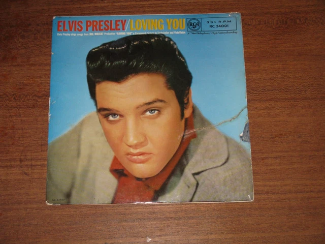 ELVIS PRESLEY 'LOVING You' 1957 RCA Records UK-issue 10" soundtrack LP ...