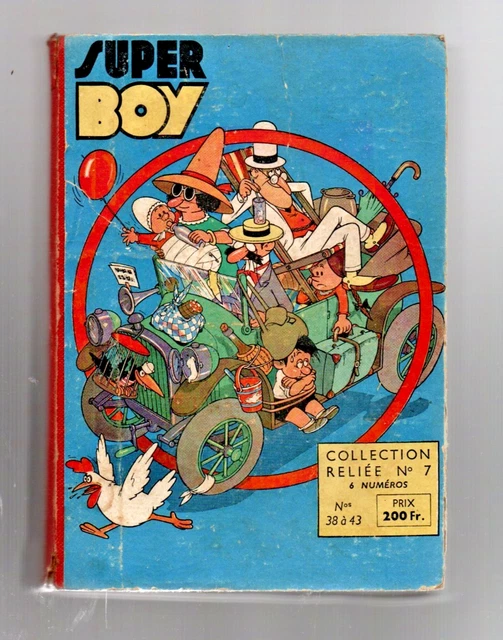 SUPER BOY COLLECTION relié n°7 (38 à 43). Editions IMPERIA. TBE (PF43 ...