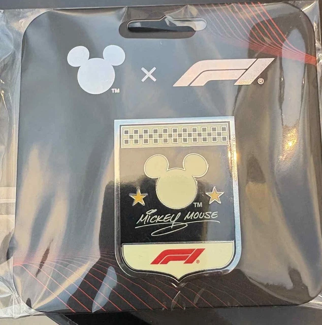2025 LAS VEGAS Grand Prix Formula 1 F1 Mickey Mouse Disney Collab Pin ...