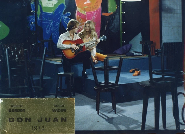 BRIGITTE BARDOT ROBERT Walker Jr. Don Juan 1973 Vintage Original Photo ...