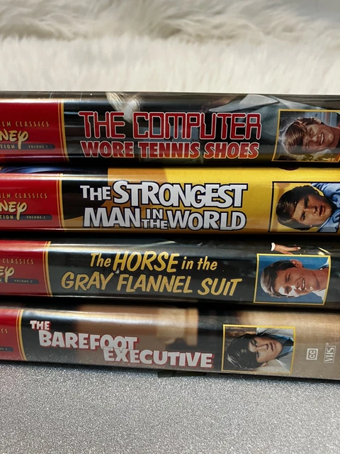 WALT DISNEY FILM Classics VHS Vol. 1-4 The Kurt Russell Collection ...