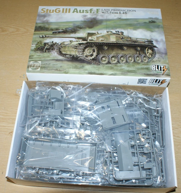 STUG III AUSF. F late mit 7,5cm L/48 in 1/35 von Takom EUR 28,00 ...