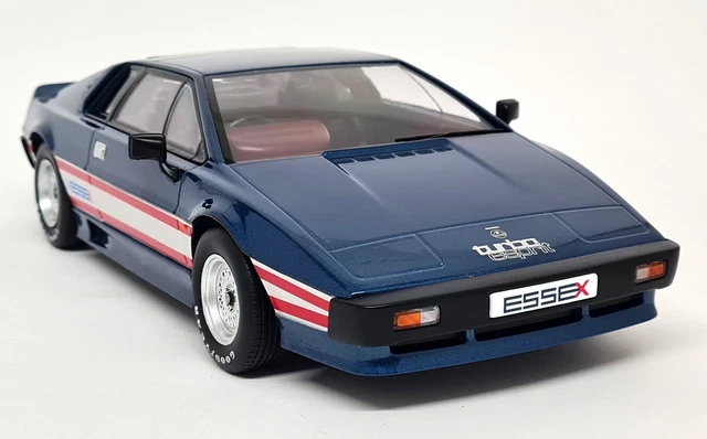 KK 1/18 - Lotus Esprit Turbo Essex 1981 Blue Diecast Scale Model Car £ ...