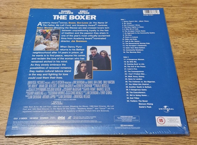 THE BOXER (1997) DVD Daniel Day Lewis Emily Watson Jim Sheridan 90s £12 ...