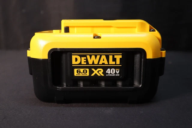 DEWALT DCB406 40V 6.0 Amp XR Lithium Ion Battery Complete CIB Tested ...