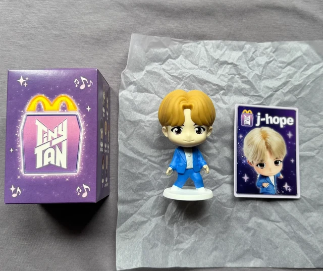 RARE 2025 MCDONALD'S #4 j-Hope TINY TAN x BTS 2025 Happy Meal Toy Ltd Edn £11.60 - PicClick UK