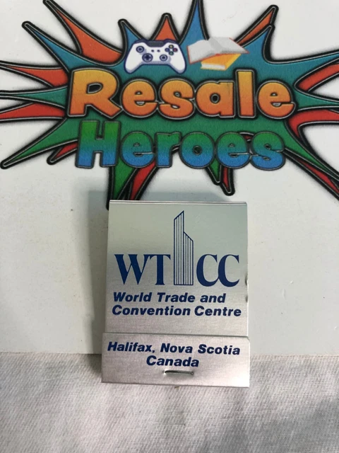 WORLD TRADE AND Convention Centre Halifax NS - Vintage Matchbook Cover ...